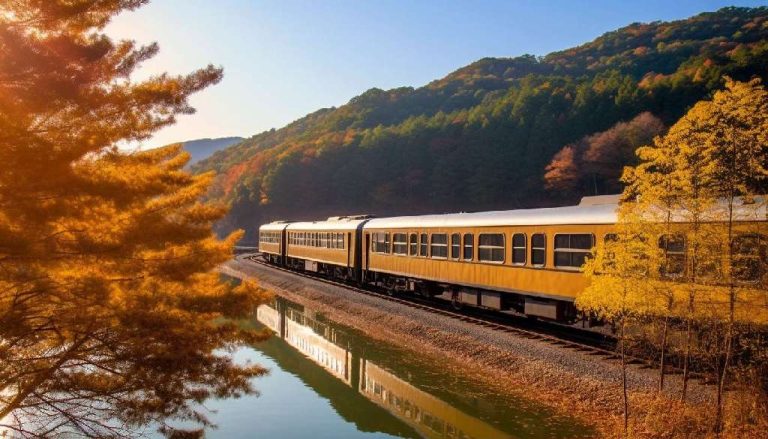 ️Descubre el lujo del Tren Dorado de Corea del Sur
